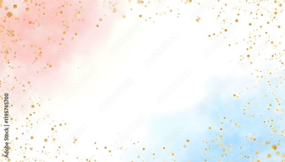 Gender Reveal Background- A chic design with alternating stripes of ...