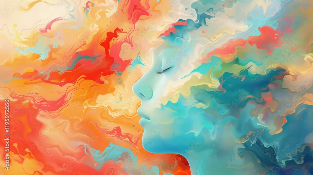 Stock-Illustration „Metacognitive Intelligence: The ability to ...