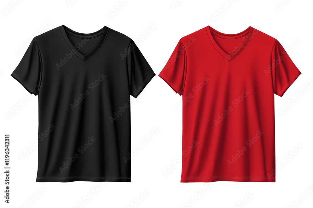 Red and black color combination t-shirt design template vector ...