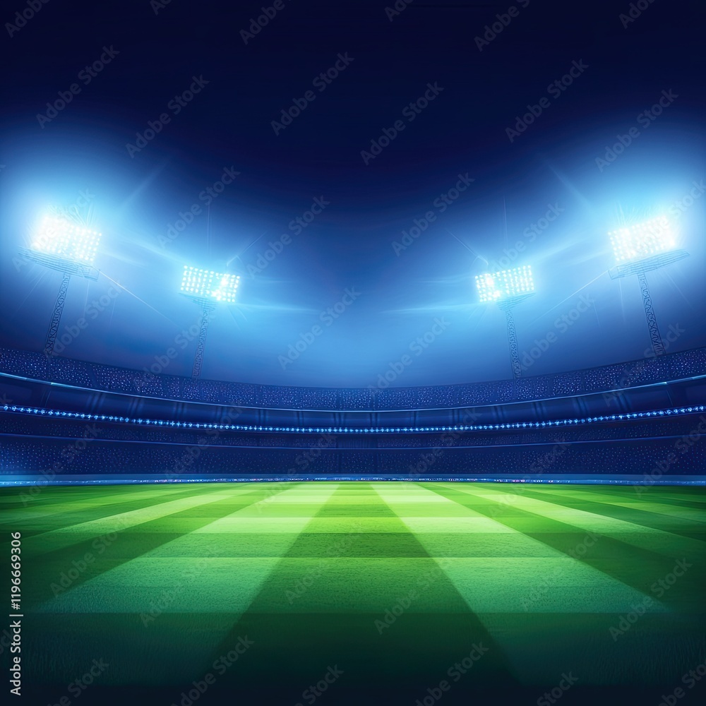 Cricket template for social media posts. Cricket background with ...