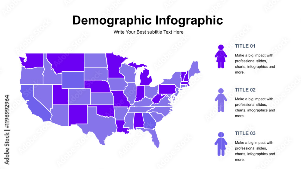 mega set of editable demographic infographics collection human Charts ...