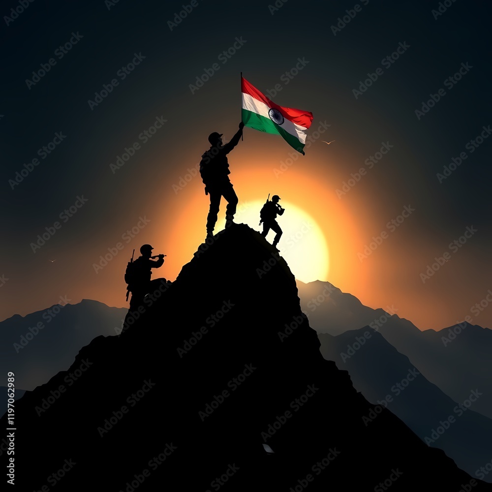 Image depicting the Kargil Vijay Diwas or Kargil Victory Day Of Proud ...