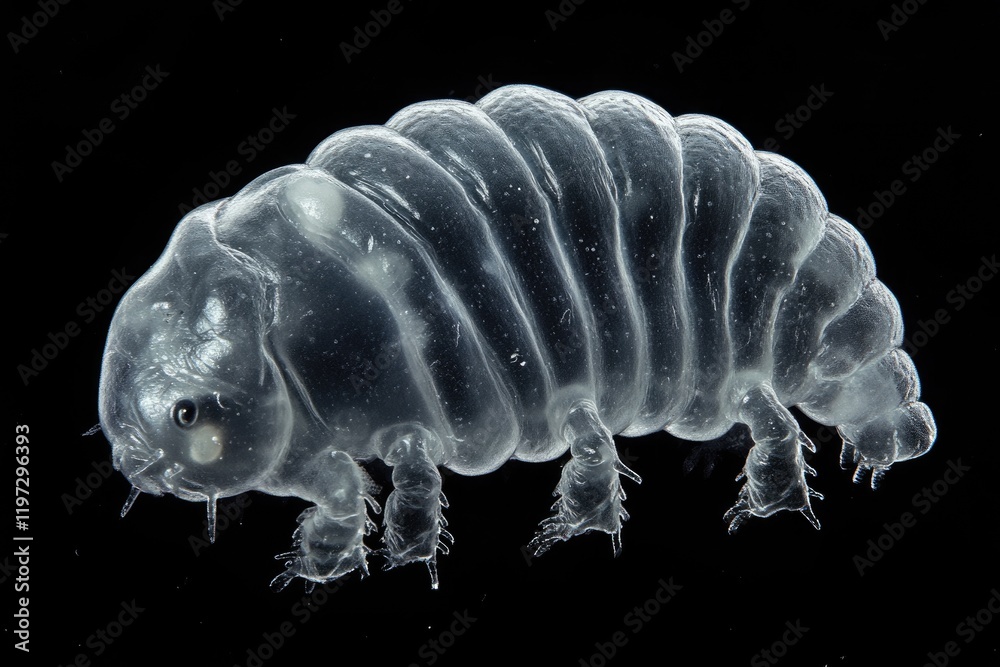 Resilient Water Bear: A Microscopic Marvel of Nature's Segmented ...