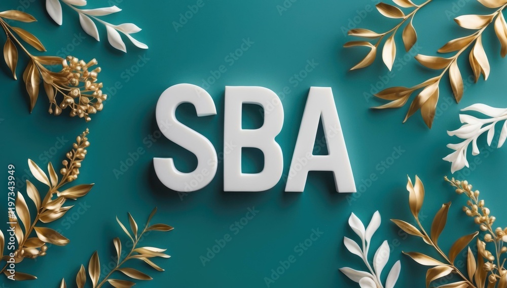 SBA text title in center and checklist standard operating procedures ...
