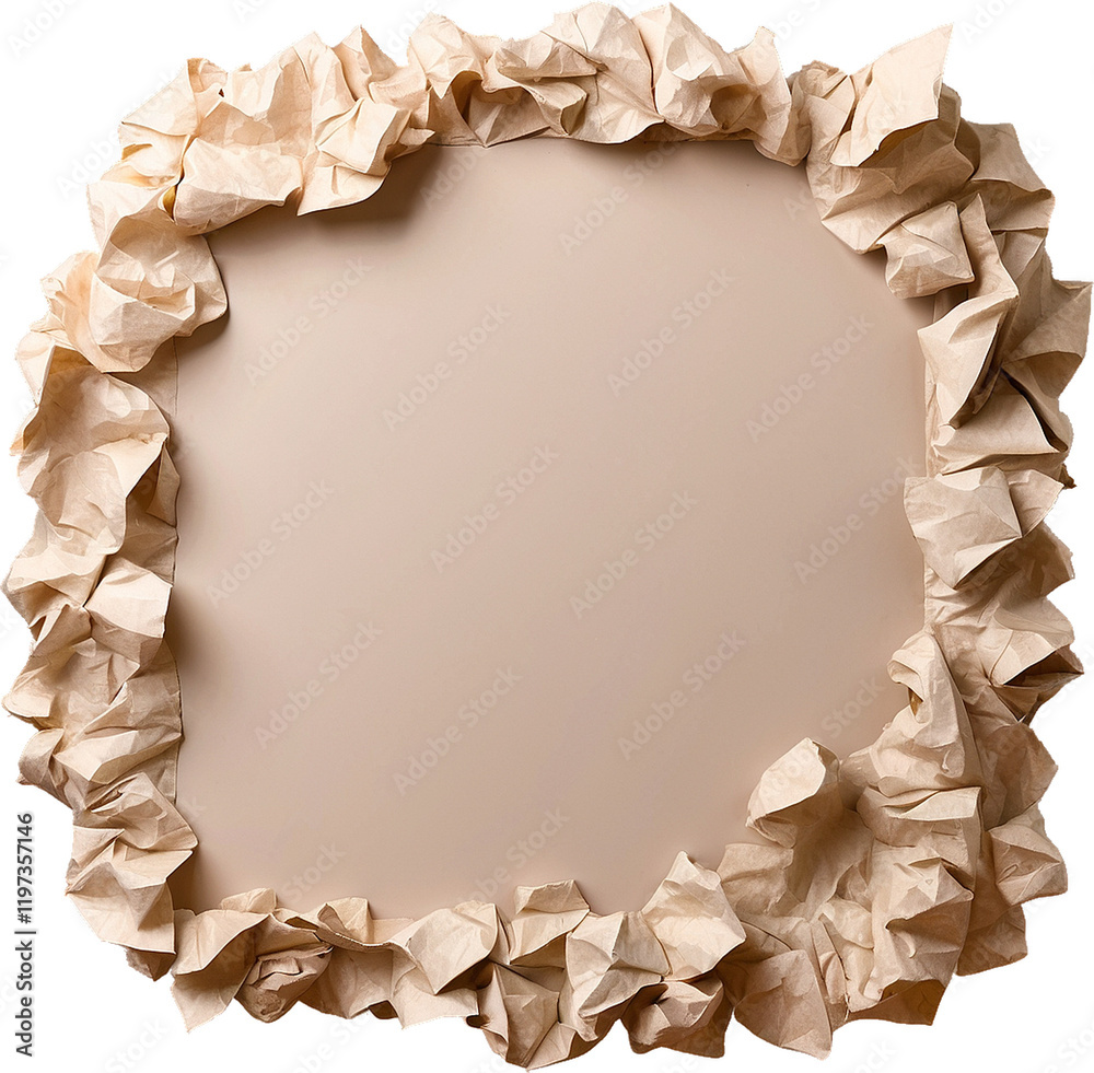 Crumpled Paper Copyspace Distressed paper surface light shadows ...