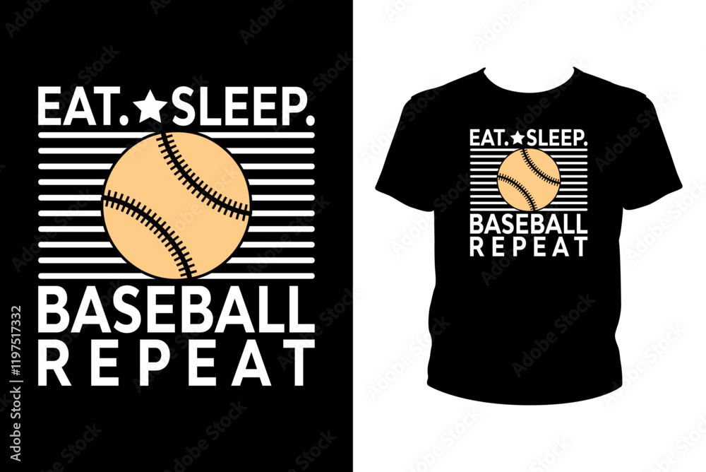 Eat sleep baseball repeat - Art files for Cricut and Silhouette. You ...