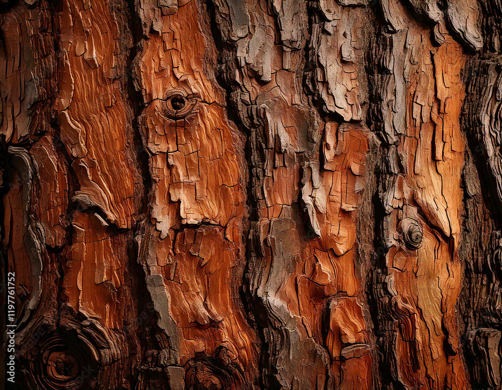 The natural texture of tree bark forest seamless pattern earthy ...