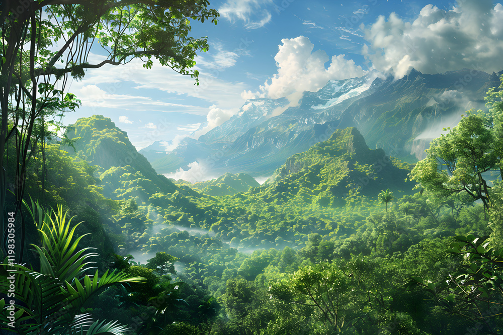 Visual Transition of Flora Across Latitudinal Zones from Tropical ...