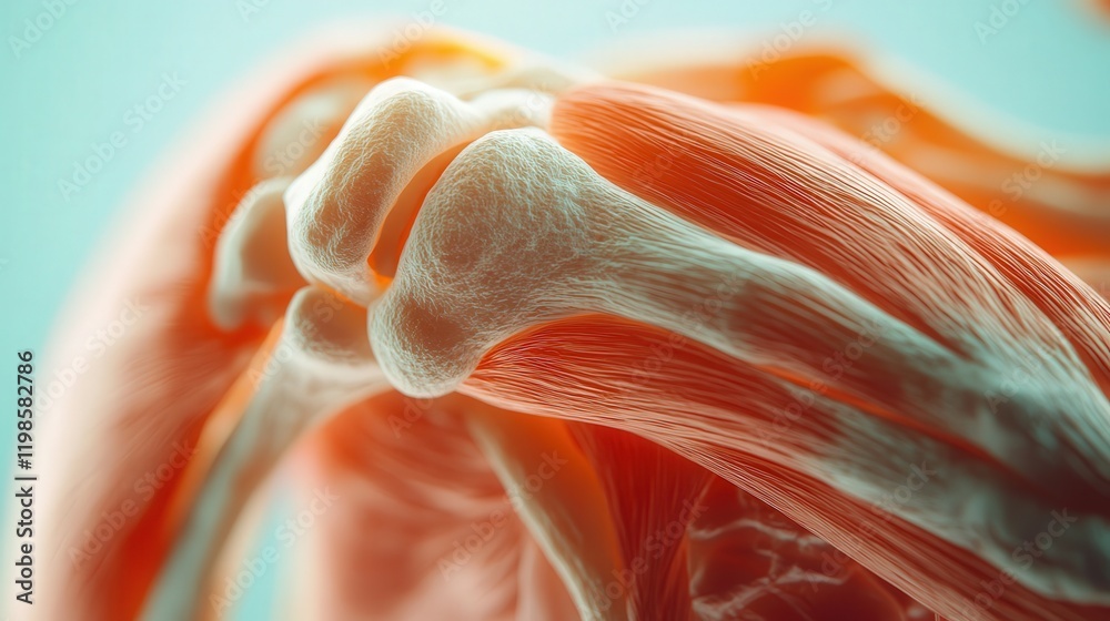 shoulder joint, highlighting the rotator cuff muscles and their roles ...