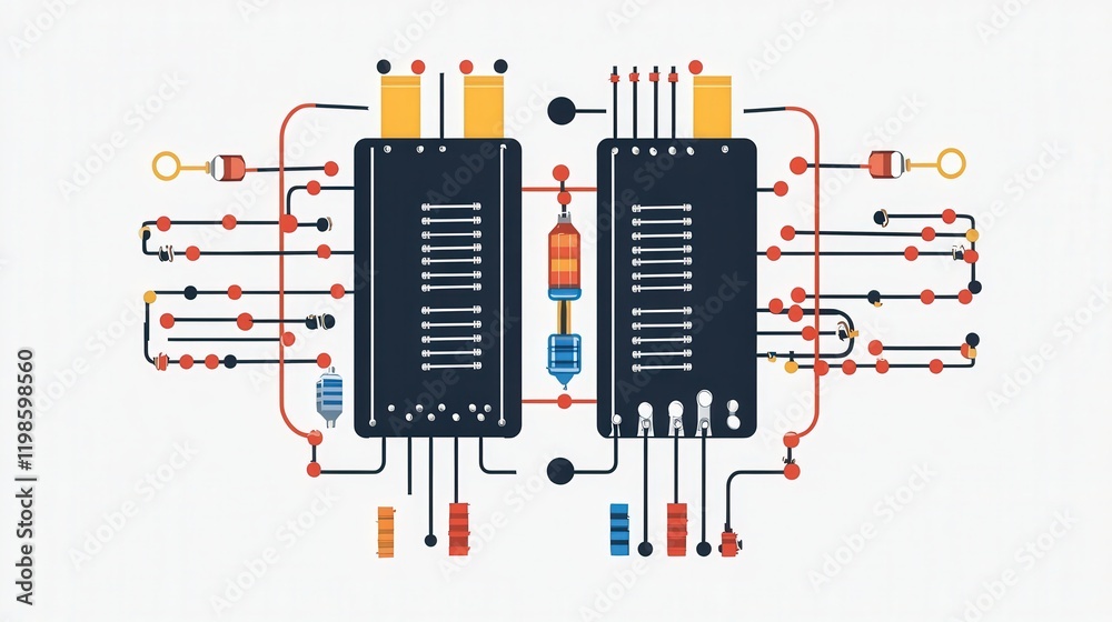 Diagram Of An Op Amp Comparator Circuit Showing How An Operational Amplifier Compares Two Input