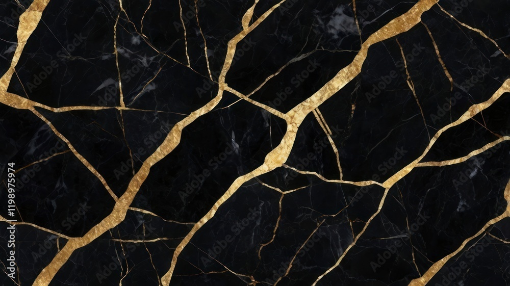 Digital Gold marble texture with lots of bold contrasting veining ...