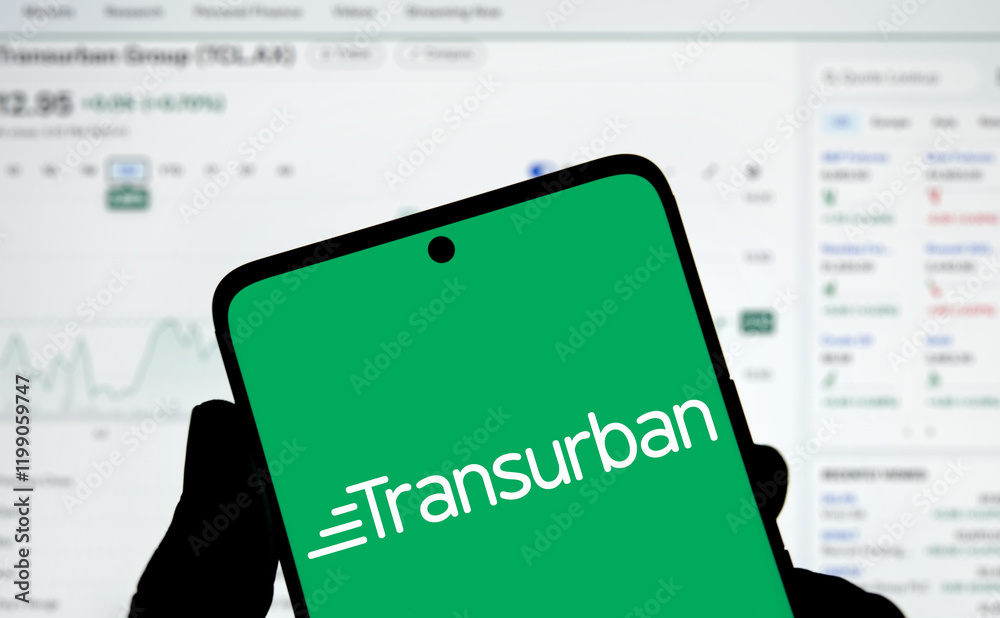 Dhaka, Bangladesh- 16 jan 2025; Transurban logo is displayed on ...