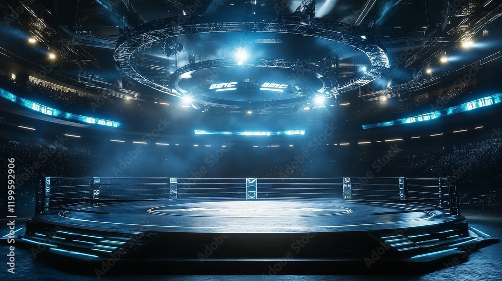 Experience the adrenaline of combat sports in a state-of-the-art ring ...