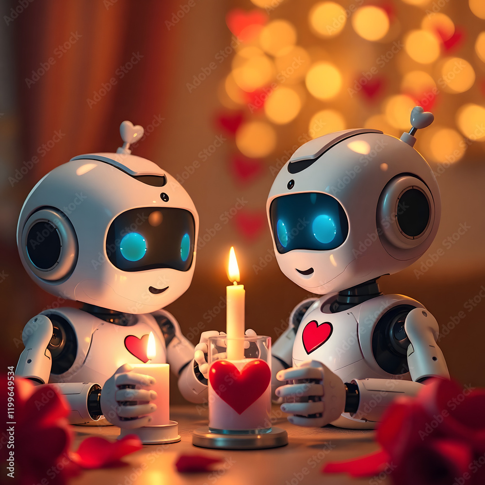 Stock-Illustration „robot, artificial intelligence, AI, android ...