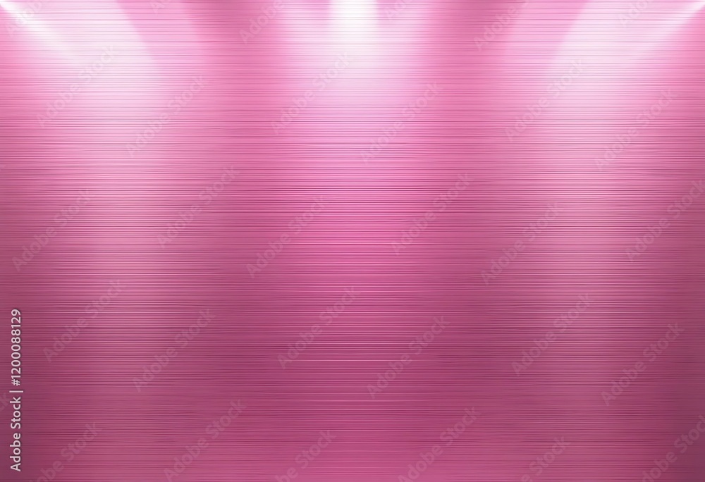 Pink Metal Background With Light Beams Stock Illustration | Adobe Stock
