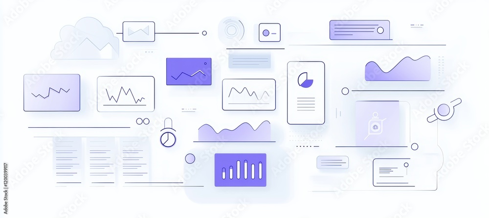 An engaging infographic dashboard template that includes an admin panel ...