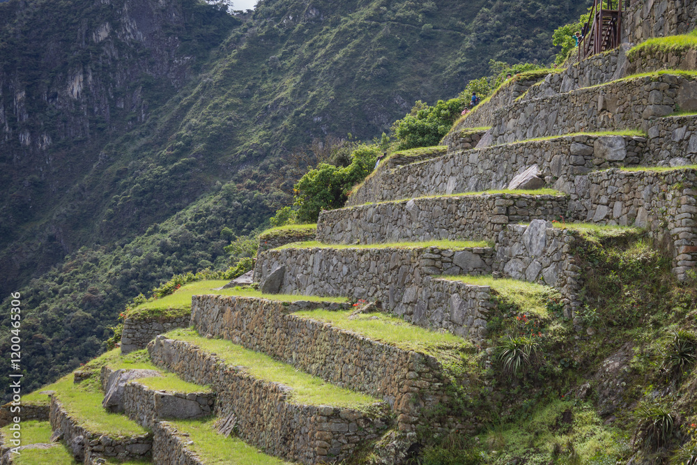 Una mirada detallada al interior de Machu Picchu, una de las siete ...