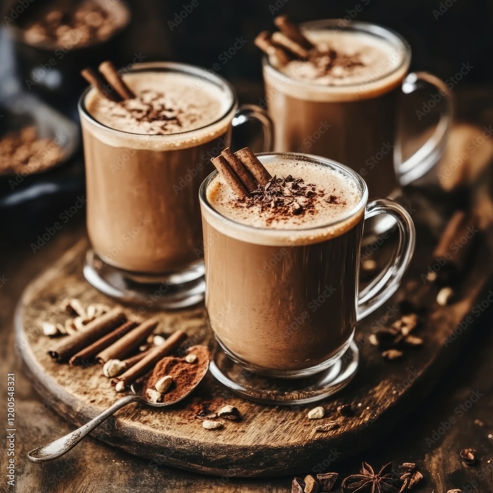 Here are prompts for stock photos related to Thai tea, coffee, and ...
