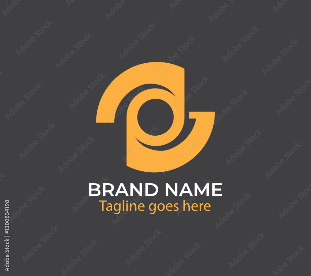 Creative logo. EPS file. CMYK Color mode for print. Editable Color ...