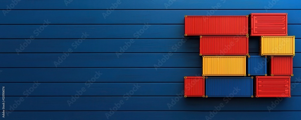 cargo management concept. EDI Electronic Data Interchange Integration ...