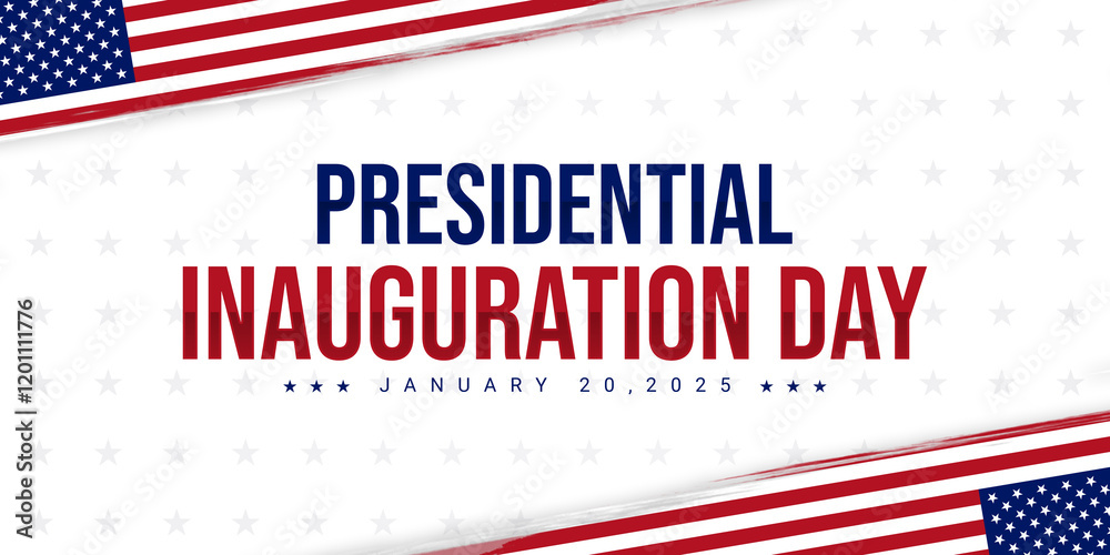 Presidential inauguration day on January 20, 2025. 47th US president ...