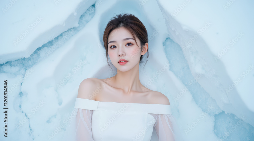 ai korean female model Stock Photo | Adobe Stock