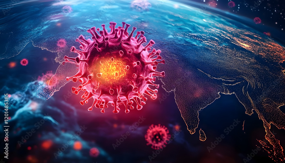 Map of China with the virus has spread. Human Metapneumovirus (HMPV ...