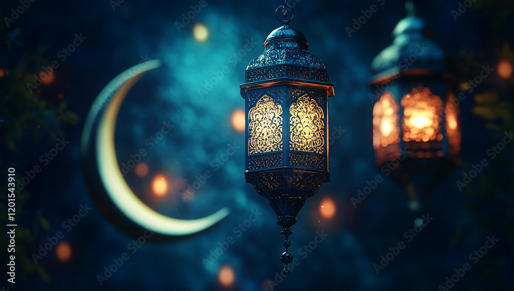 Ramadan background HD 8K wallpaper Stock Photographic Image Stock Photo ...
