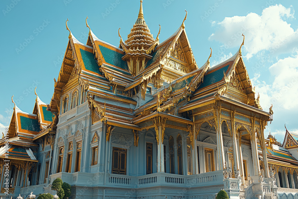 explore intricate grand palace bangkok architecture: elaborate details ...