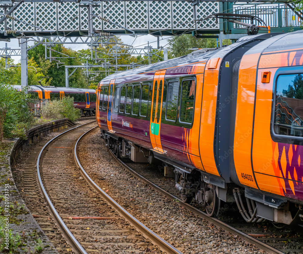 British Rail Railways Network Rail Passenger Train and Railway. West ...