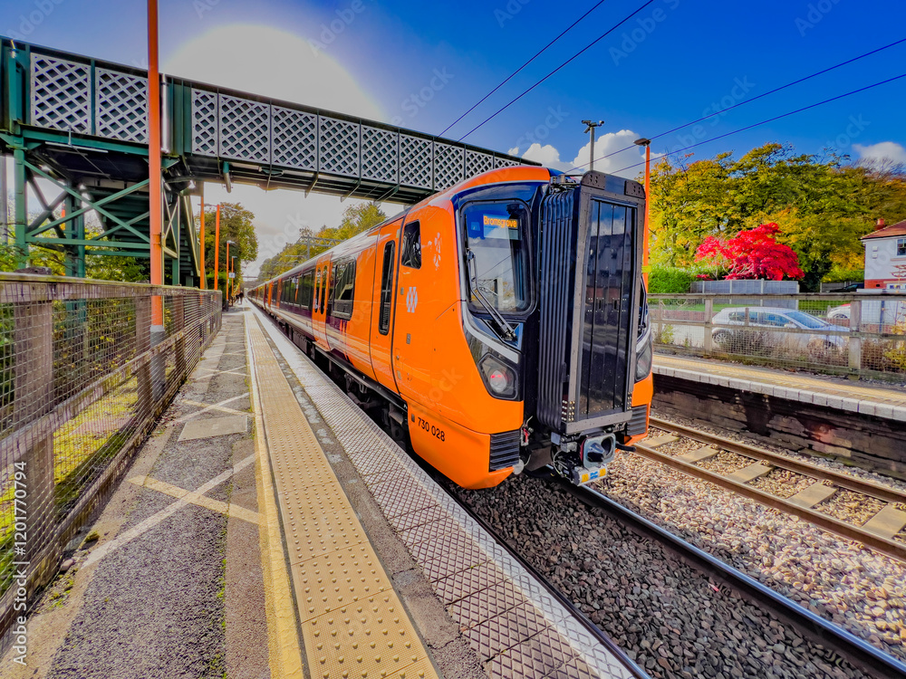 British Rail Railways Network Rail Passenger Train and Railway. West ...
