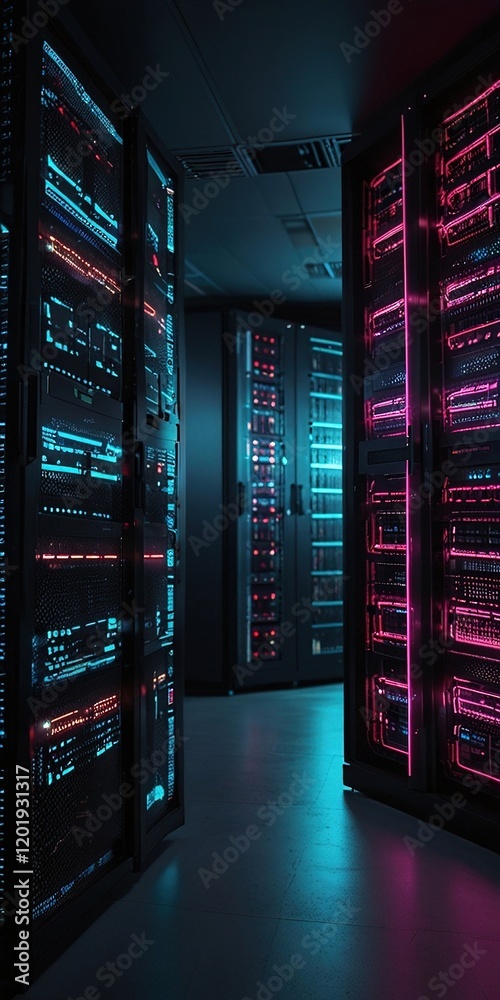 server rooms,room with servers,data center,,Server room with server ...