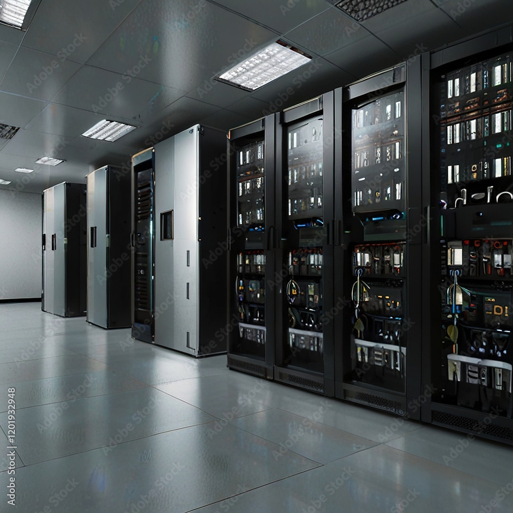 server rooms,room with servers,data center,,Server room with server ...