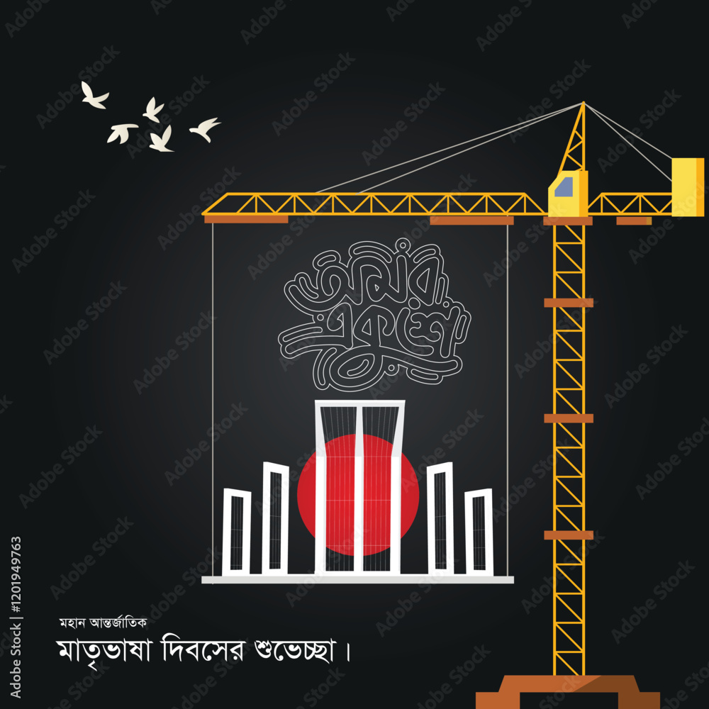 Creative 21st February to celebrate National Language Day post design ...