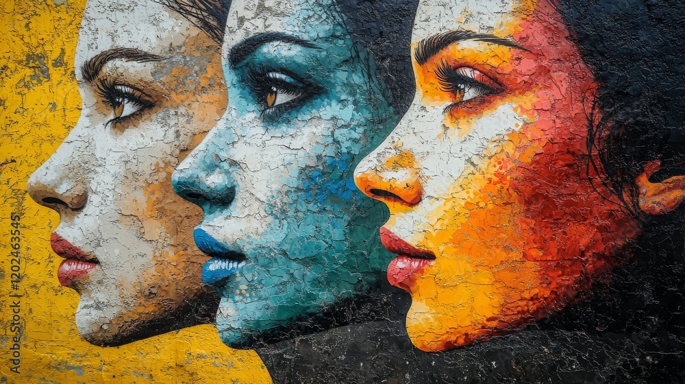 The graffiti wall, a tribute to the LGBTQ community, showcases a mix of ...