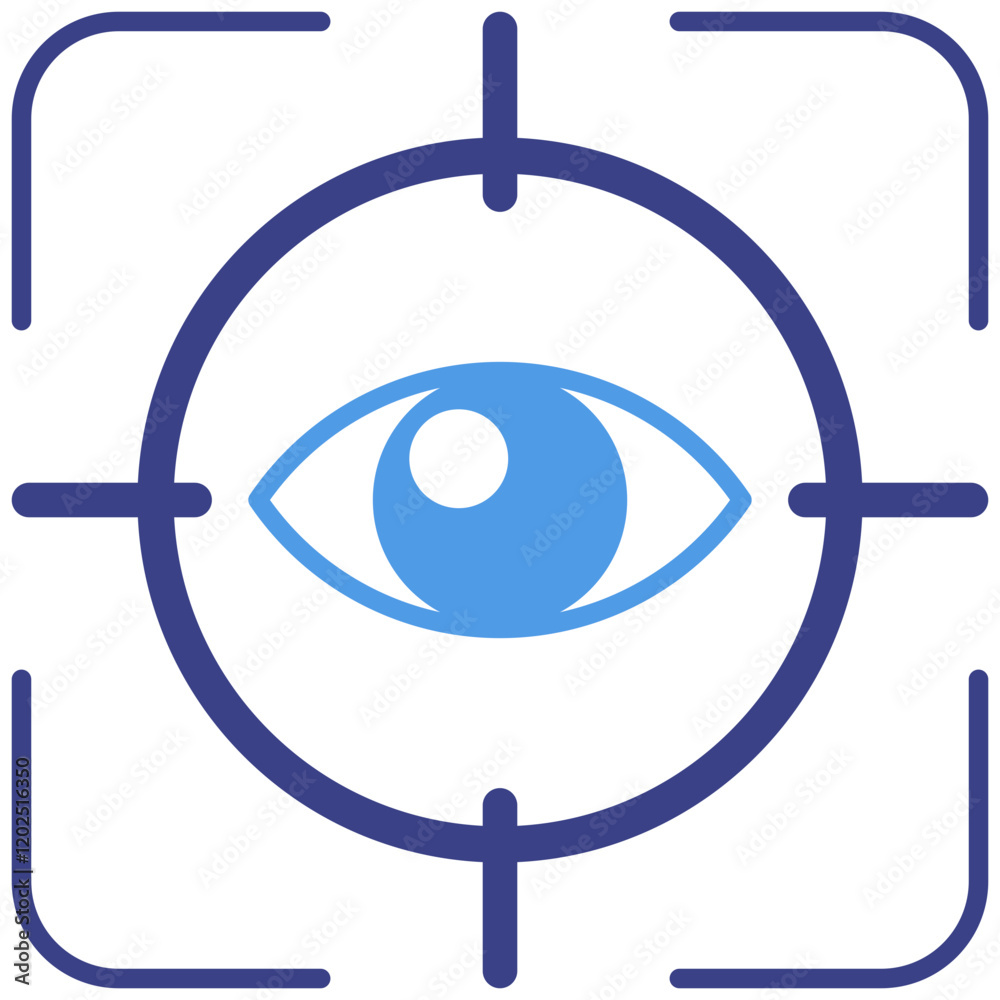 Focus Icon Stock Vector | Adobe Stock