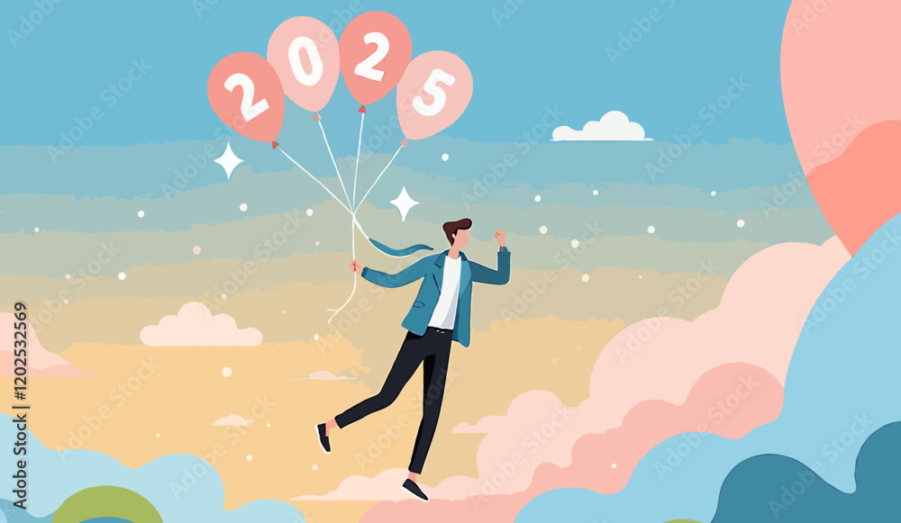 Year 2025 vision, achievement or plan for success, career target or ...