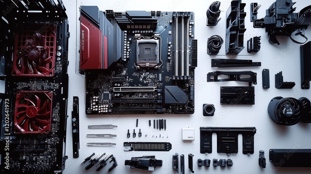 PC Components Assembly Guide: A Detailed Overview of Motherboard, CPU ...