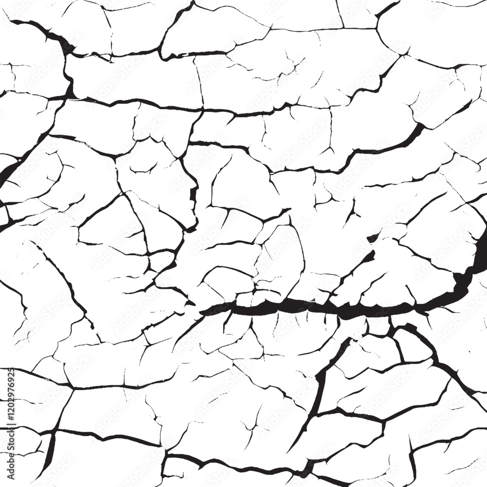 Broken transparent glass vector template for a design background ...