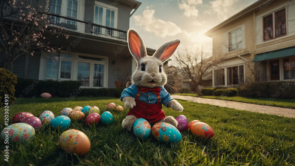 Cute and Cartoon Bunnies: Adorable bunny clip art featuring chubby ...