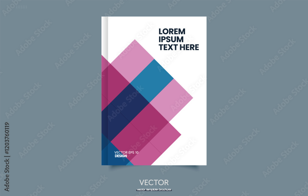 Cover page or layout design template for corporate sector. Vector Stock ...