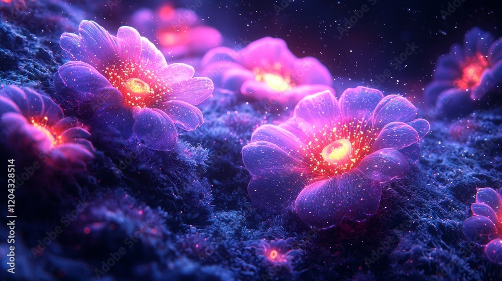 Research involving bioluminescent marine life highlights the underwater ...