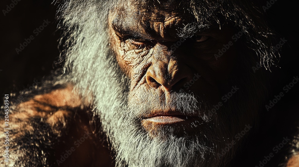 Stone Age Neanderthals, a species of cave dwellers - the ancient ...