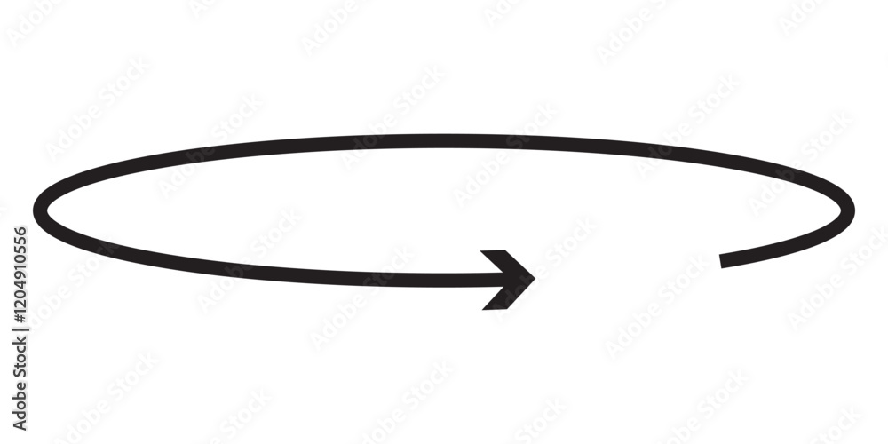 Angle 45 to 360 degrees icon. geometric mathematical angle radian of 45 ...