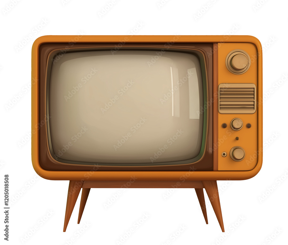 retro tv set, Transparent background, on white background, PNG free ...