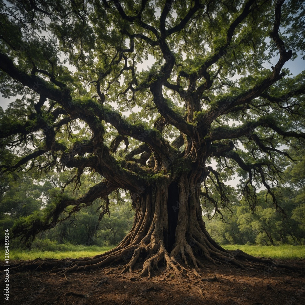 Explore the life cycle of a single ancient tree, from a sapling to a ...