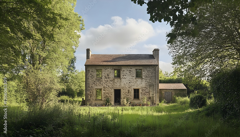 Run-down country house before and after its dramatic transformation ...