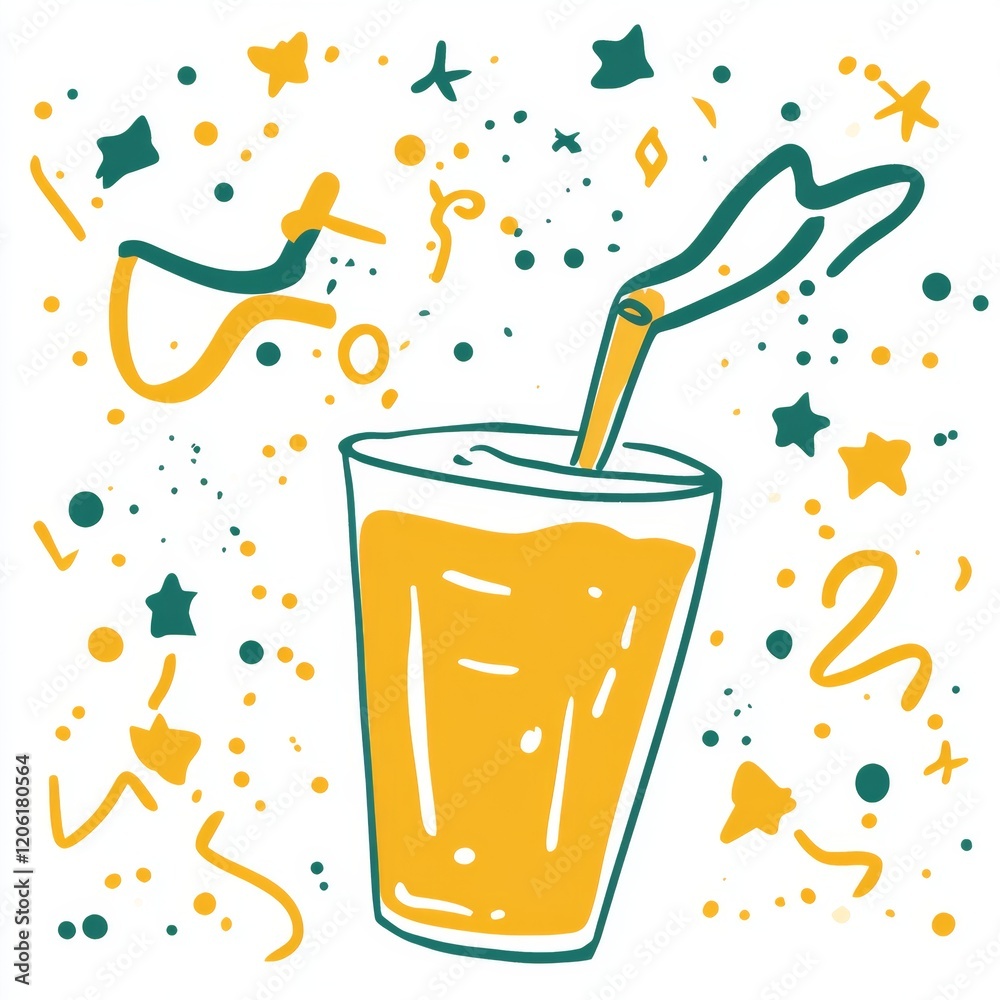 Drinks and cocktails infused with artistic tools for a unique Drink ...