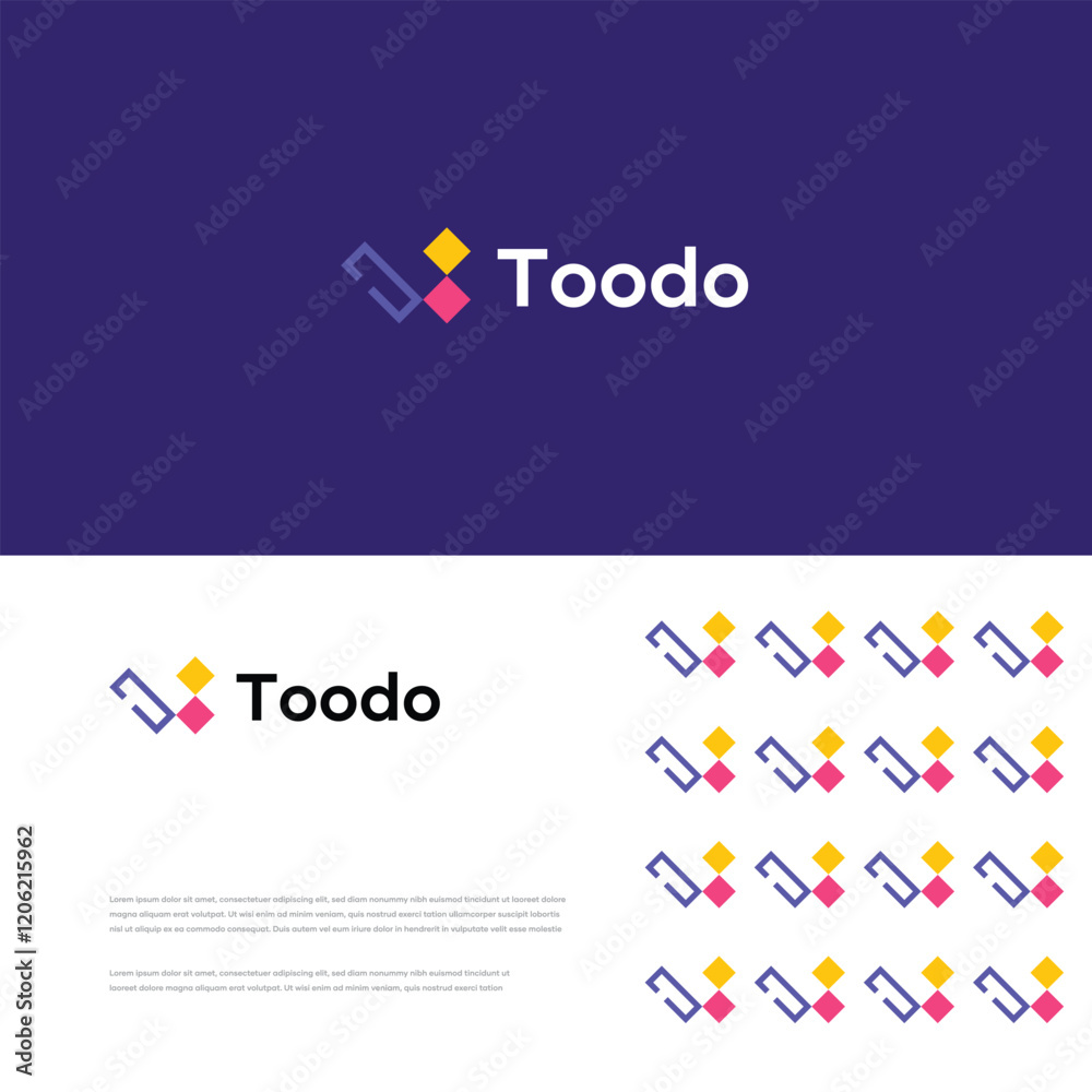 Color letter t logo icon design vector image Stock Vector | Adobe Stock