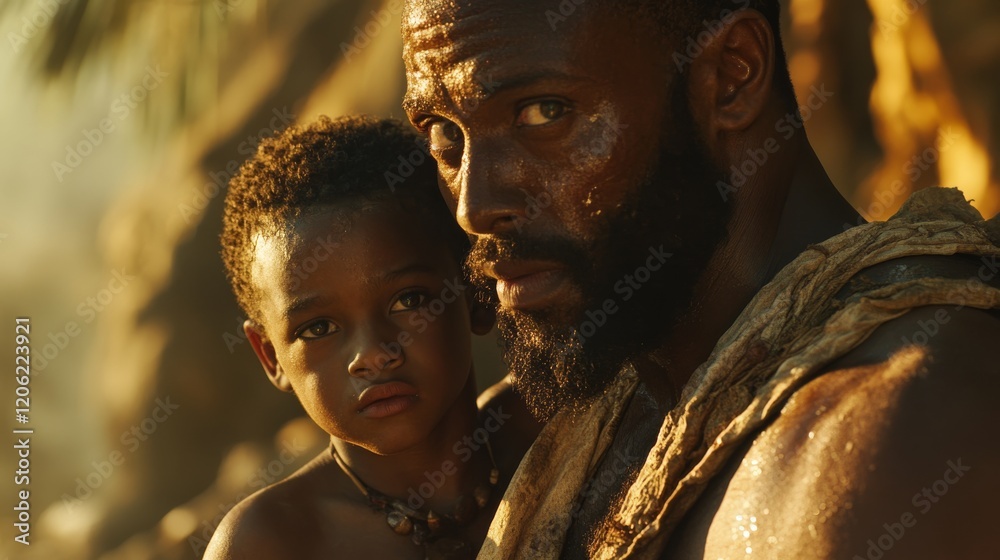 Biblical visual representation of Ham, son of Noah, probably with a ...